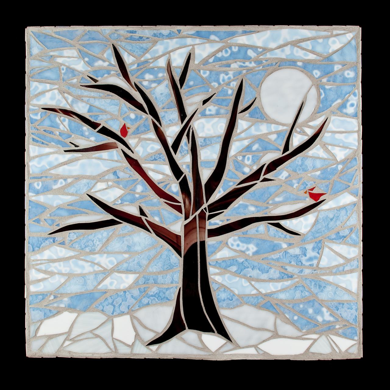 Mosaic trees on Pinterest | Mosaics, Mosaic Art and Stained Glass